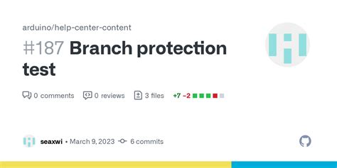 Branch Protection Test By Seaxwi · Pull Request 187 · Arduinohelp