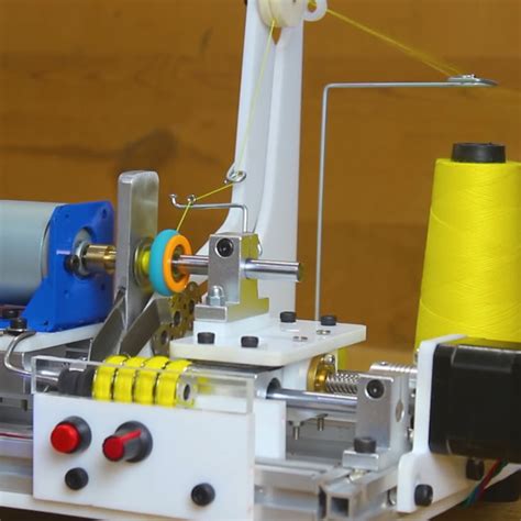 Arduino Bobbin Winding Machine Is Freaky Fast Hackaday