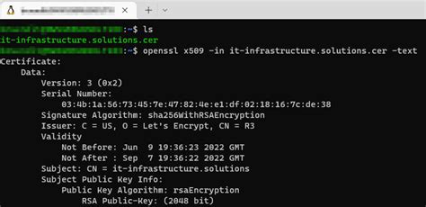 How To Validate Determine And Convert Certificates Linux