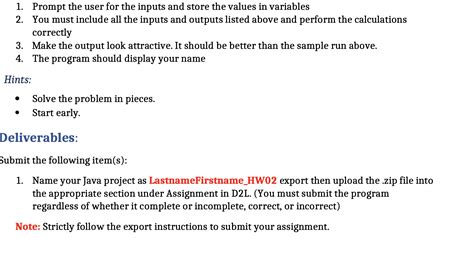 Solved Hint For The No Argument Constructor The Current