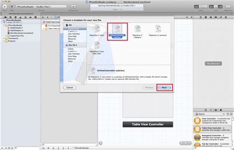 Iphone Rss Reader App Ios Tutorial 1 Storyboard Ui Programming