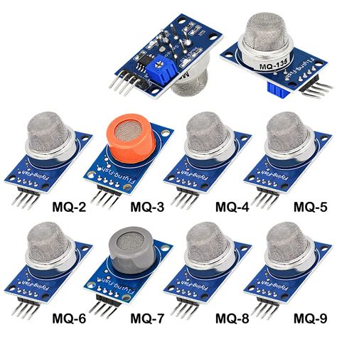 jual mq 2 7 mq 9 modul sensor gas cair metana asap deteksi untuk kit diy pemula arduino