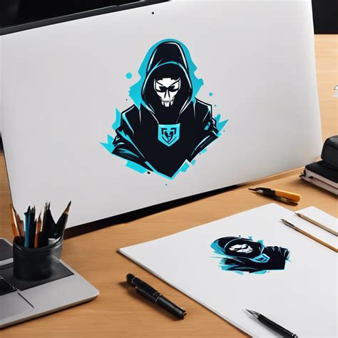 Hacker Character Logo Stable Diffusion Online