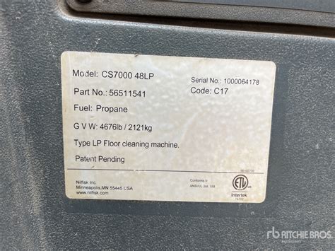 Ecoflex Cs7000 Ride On Floor Scrubber Ritchie Bros Auctioneers