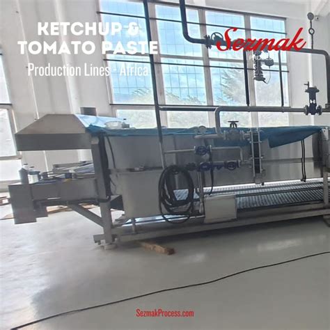 Sezmak Process Tomato Processing Production Line Algeria Project 2023