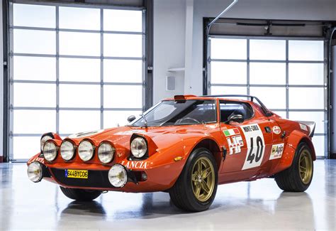 Lancia Stratos Rally Car