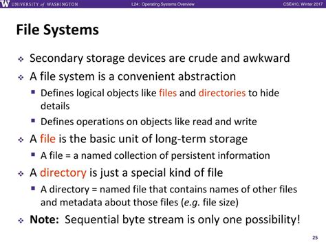 Os Overview And Structure Cse 410 Winter Ppt Download