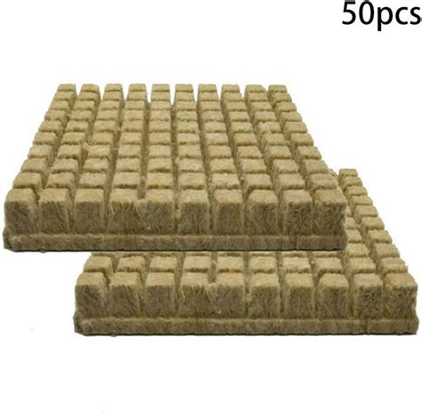 Hanshin Rockwool Grow Cubes Growing Medium Starter Sheets Hydroponic