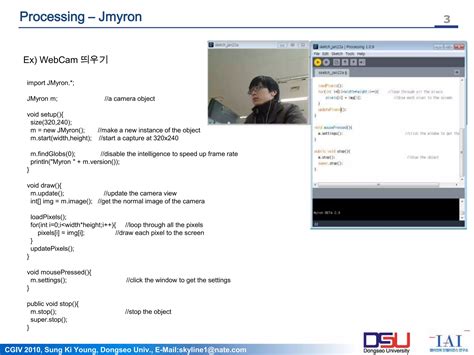 processing open cv pptx