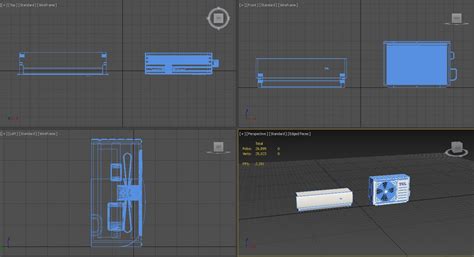 Aircon Split Type A2 3d Model By Speedup