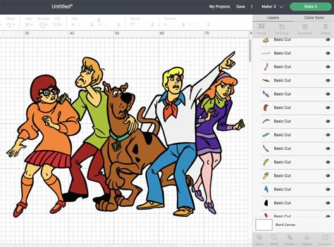 Scooby Doo Clipart Bundle Scooby Svg For Cricut Scooby Silhouette Ve