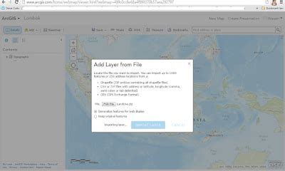 Membuat Web GIS Dengan Menggunakan ArcGIS Online Tanpa Coding Share To The World