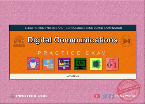 Mcq In Digital Communications Part 1 Ece Board Exam
