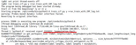 SIGSEGV Segmentation Fault Issue Thu Spmi CAT GitHub