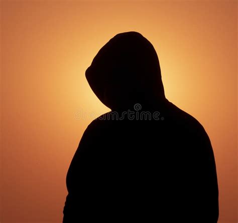Black Hat Hacker In Hoodie Cyber Criminal And Web Security Threat