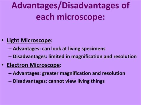 Advantages And Disadvantages Of Compound Microscope At Numbers Mcleod Blog