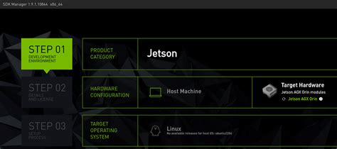 Sdk Manager No Available Releases For Host Os Ubuntu 2204 Jetson