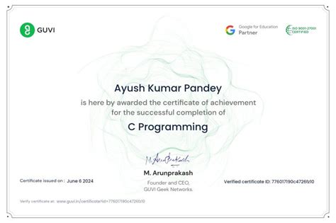 Ayush Pandey On Linkedin Programming Clanguage Skilldevelopment
