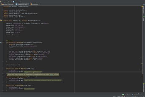 Android Studio Error String Literal In SetText Cannot Be Translated Stack Overflow