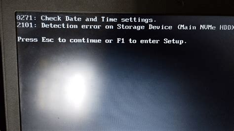 Detection Error On Main Nvme Hdd0 Thinkpad X270 R Thinkpad