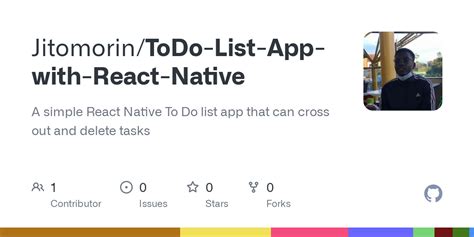 Github Jitomorintodo List App With React Native A Simple React