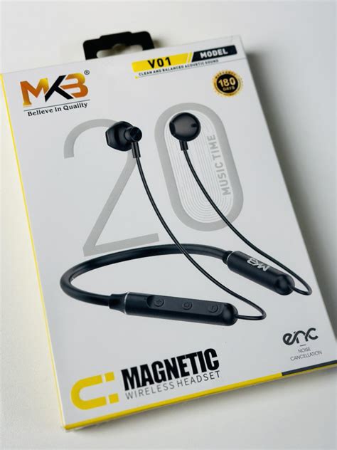 Mkb V Magnetic Enc Wireless Neckband