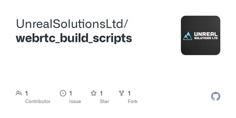 github unrealsolutionsltd webrtc build scripts