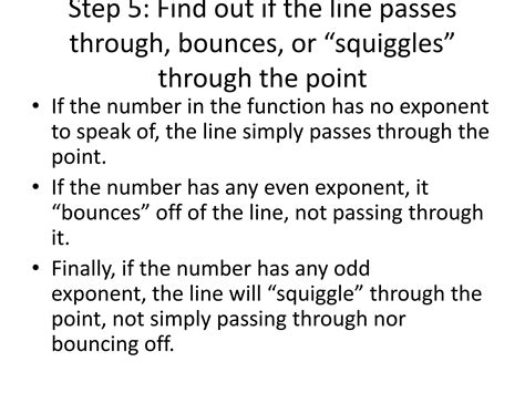 graphing polynomials ppt