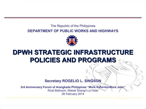 Department Of Public Works And Highways Dpwh Additional Rules And Regulations Arr On Signs