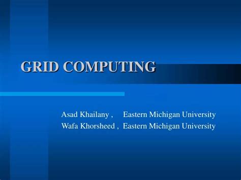ppt grid computing powerpoint presentation free download id 4677175