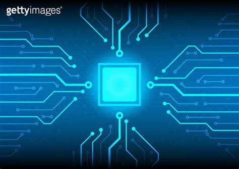 Microchip Technology Background Blue Circuit Board Pattern 이미지 1396890262 게티이미지뱅크