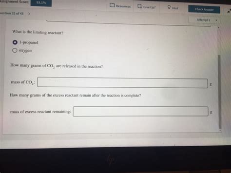 solved assignment score 93 1 resources give up hint check