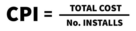 Cpi Calculator Formula Cost Per Install Guide