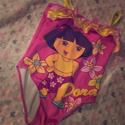 Swim Dora The Explorer Dora Bathing Suit Poshmark