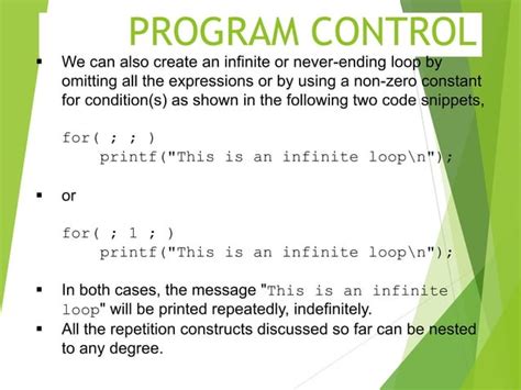 Control Structure In C Programming With Examples Ppt