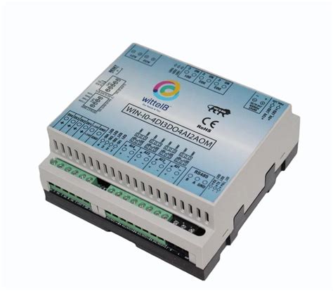 4 Digital Input 3 Digital Output 4 Analog Input 2 Analog Output W