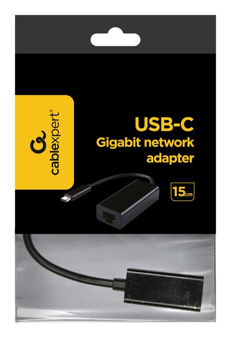 Купить Адаптер Cablexpert A-CM-LAN-01, з USB Type-C на Gigabit Ethernet ...