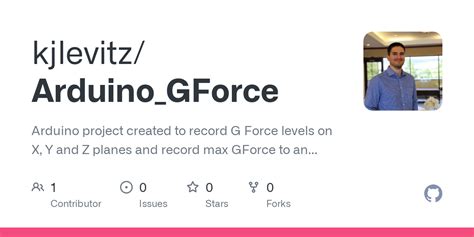 Github Kjlevitzarduinogforce Arduino Project Created To Record G Force Levels On X Y And Z