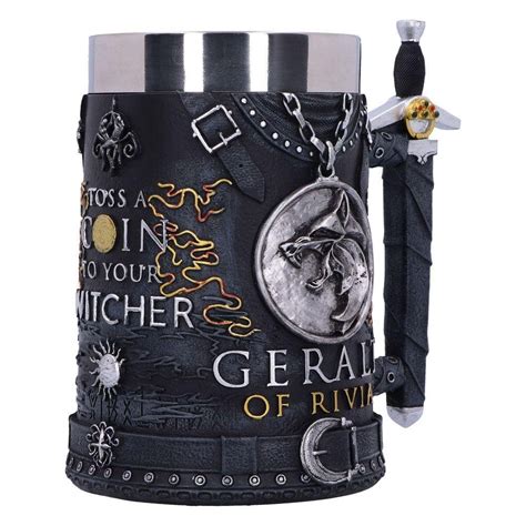 Netflixs The Witcher Geralt Of Rivia Κανάτα Μπύρας Efantasygr