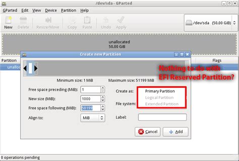 Partition How To Initialize New Disk For UEFI GPT Unix Linux Stack Exchange