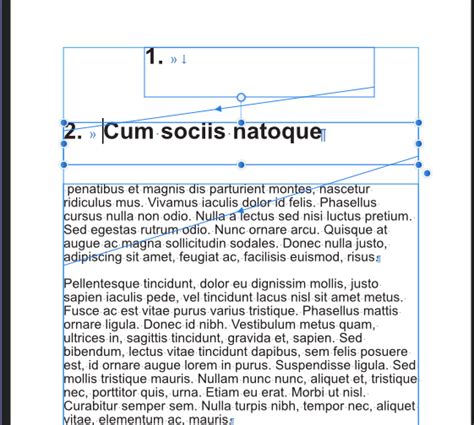Frame Break On Text Style With Numbering Causes Increment On The Auto Numbering Pre V2 Archive