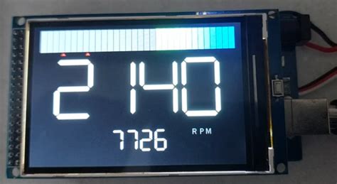 GitHub Xfacta Automotive LCD Tacho For Arduino Digital And Bargraph