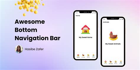 Awesome Bottom Navigation Bar Figma