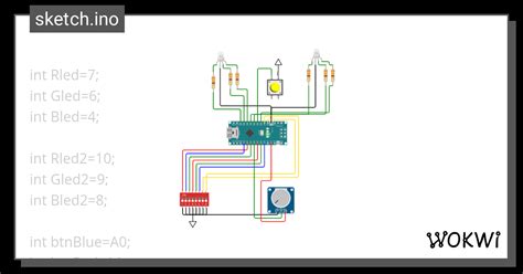 Rgb Led Arduino Nano Copy Wokwi Esp32 Stm32 Arduino Simulator
