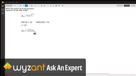 explicit rule for geometric sequence youtube