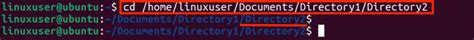Cd Command In Linux Change Directory LinuxWays