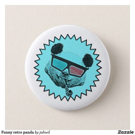 funny retro panda button button grafikprod funny buttons retro funny