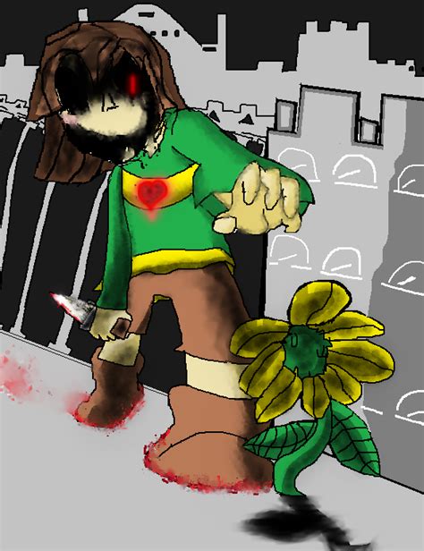 S Stop It With That Creepy Face Chara Spoilers By Giorgiathefox On Deviantart