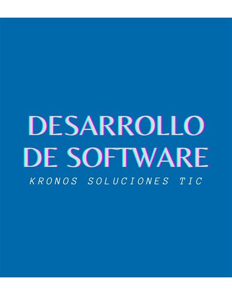 Desarrollo De Software