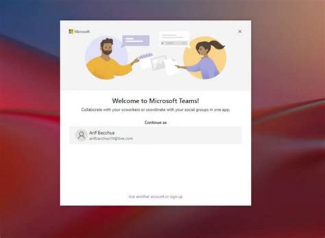 How To Add A Personal Account To The Microsoft Teams App